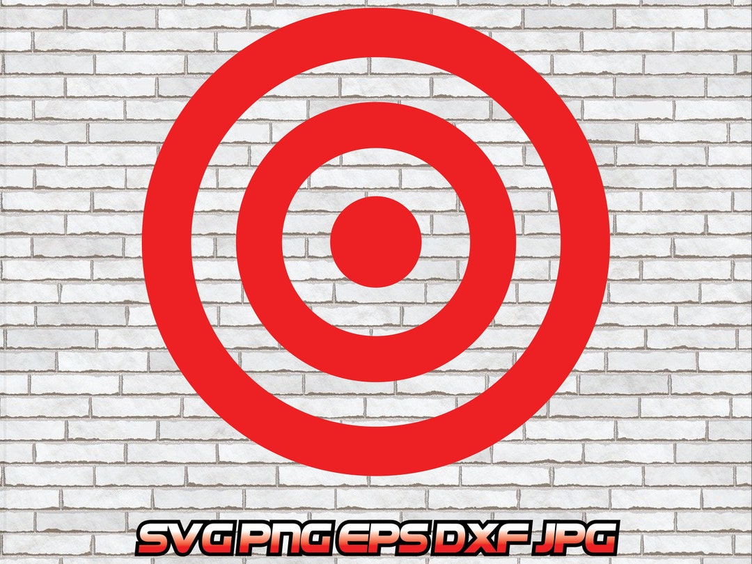 Bullseye Target Svg, Digital Download, Bull's Eye Svg, Svg Cut File ...
