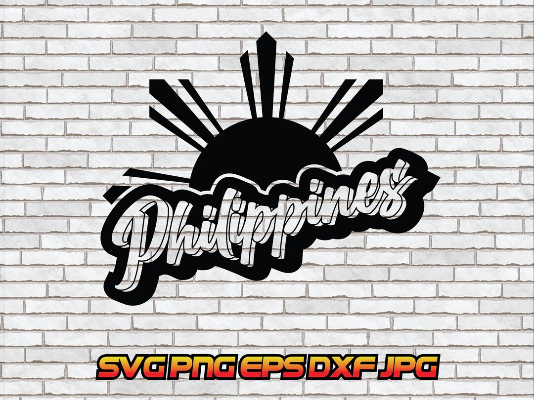 Philippines Svg, Filipino Svg, Sun Png, Cut File, Digital Download ...