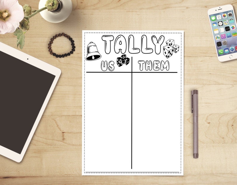 Bunco Printables Bunco Tally Sheets Bunco Scorecards Bunco - Etsy