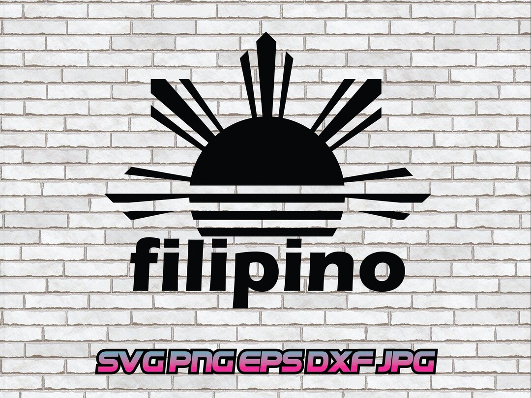 Filipino Flag SVG, Filipino Art, Filipino Sun, Philippines Svg, Pinoy ...