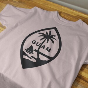 Guam Svg, Guam Flag Vector, Shaka Hand, Guam Crest of Flag, Cut File ...