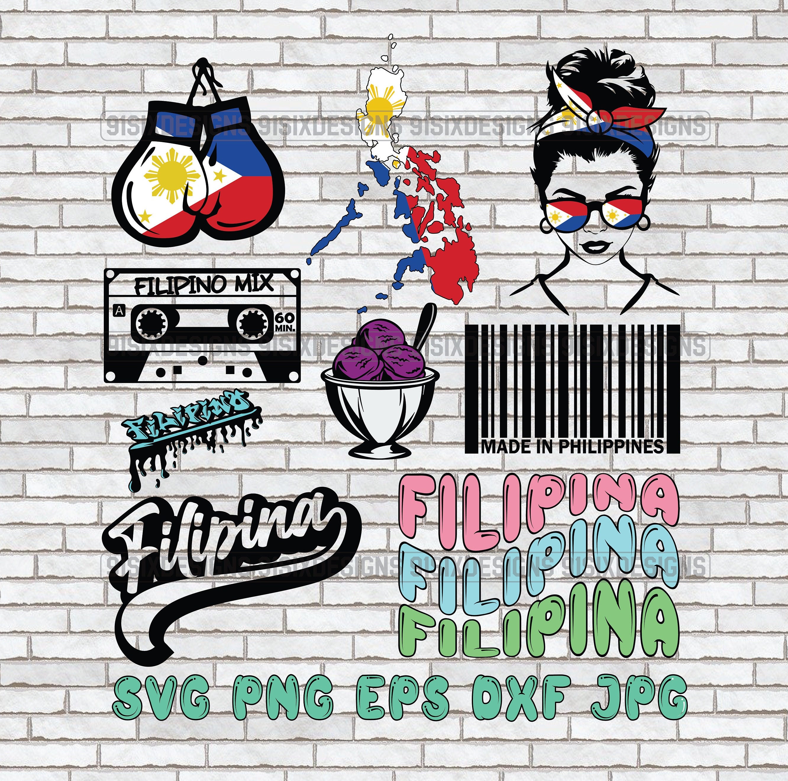 Filipino SVG, Philippines PNG, Shirt Designs, Gift for Filipina, Cut ...