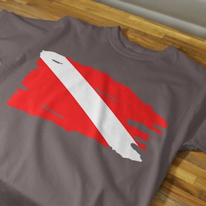 Scuba Flag SVG, Diver Down PNG, Distressed Scuba Flag, Scuba Diving ...