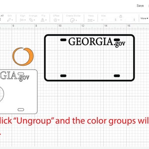 Georgia License Plate Svg, Georgia License Png, Vector, Motor Vehicle ...