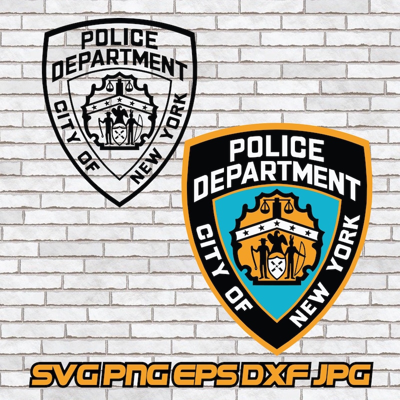 Nypd Digital Paper - Etsy