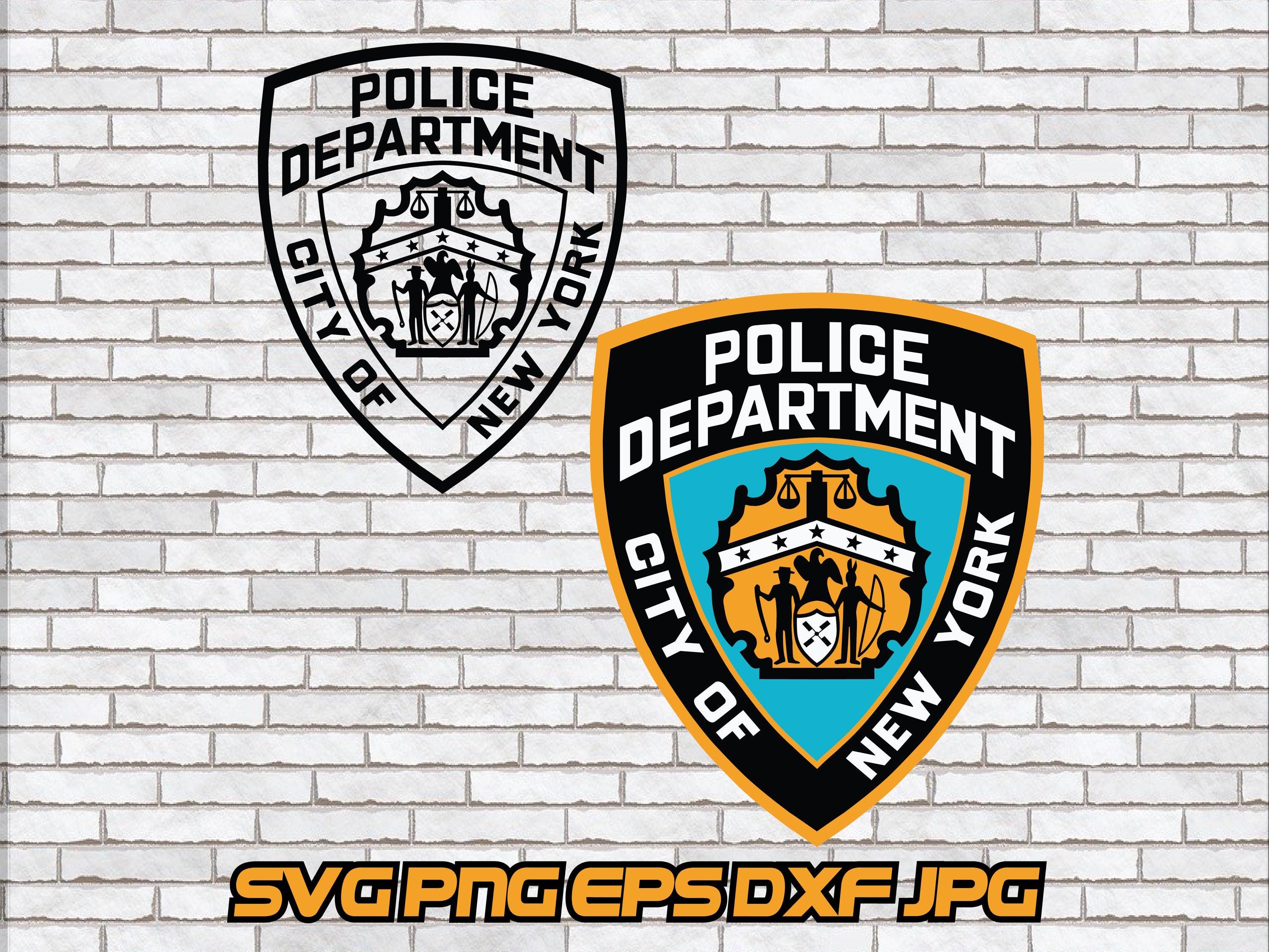 NYC Police Svg, New York PD, NYPD Png, Badge, Digital Download Clipart ...