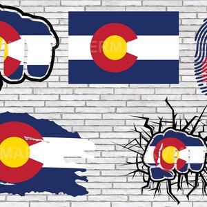 Colorado SVG Bundle, Colorado Flag SVG Files, Colorado Mountain Clipart ...