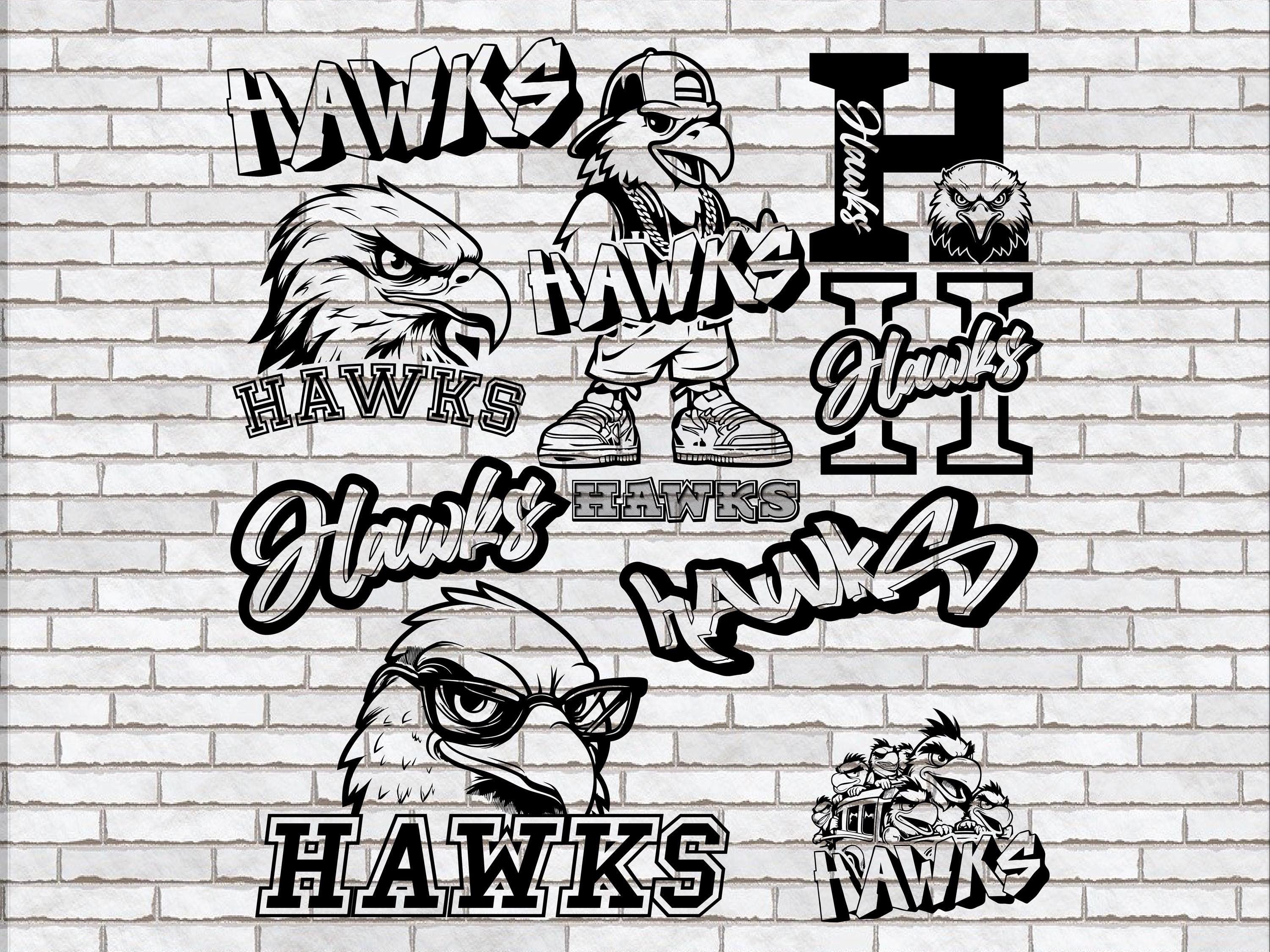 Hawks Gameday, Hawks Svg, Hawks Png, Hawk Sublimation, Hawk Digital ...
