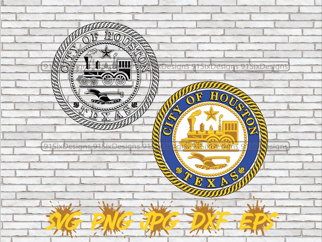 Houston City Seal SVG, Houston PNG, Houston Texas Texan Made in Proud ...