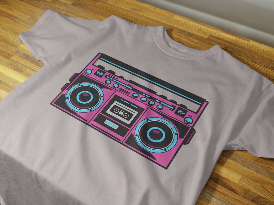 Boom Box Png, Boombox Svg, 90s Radio, DJ, Gift for Music Lover, Hip Hop ...
