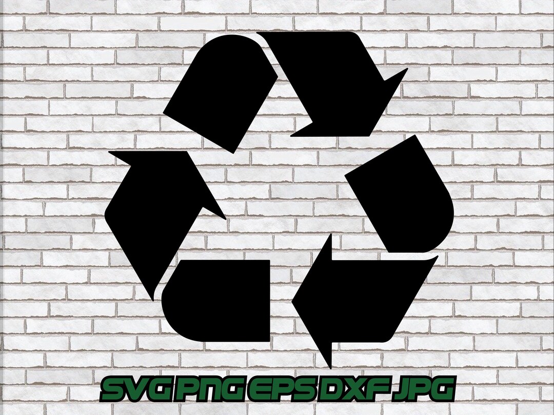 Recycle Svg, Recycle Symbol Png, Digital Download, Environment, Green ...