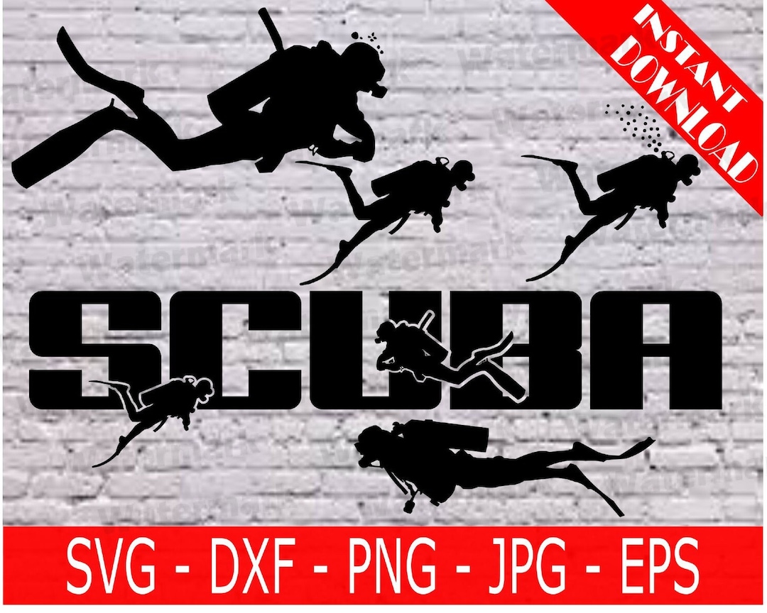 Scuba Diver SVG Scuba Svg Scuba Diver Scuba Diving Art - Etsy Australia
