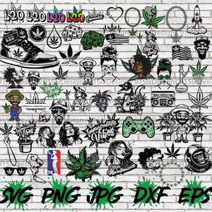 Funny 420 Design Bundle, Weed Svg, Marijuana PNG, Shirt Designs ...