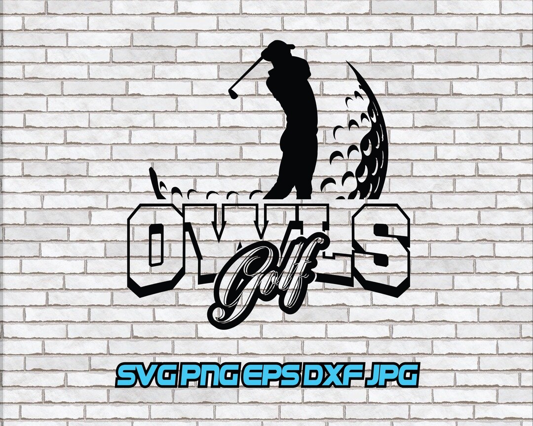 Owls SVG, Owls Png, Golf, Owl, Silhouette Cricut Cut File Download ...