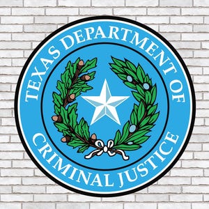TDCJ Svg, Texas Department of Criminal Justice Pes Seal Law Enforcement ...