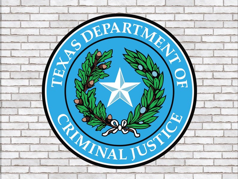 TDCJ Svg, Texas Department of Criminal Justice Pes Seal Law Enforcement ...