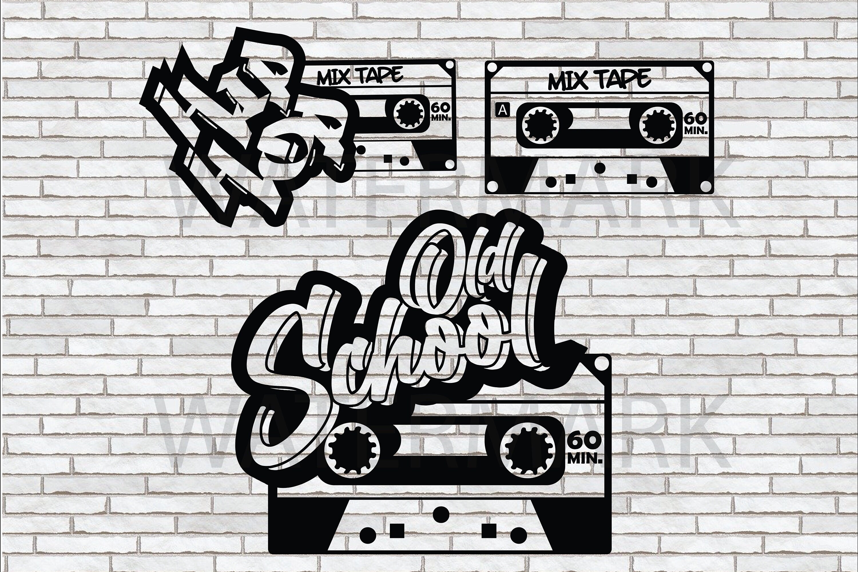 Hip Hop SVG Bundle, Old School SVG, Boombox Svg, Retro Throwback 90s 90 ...