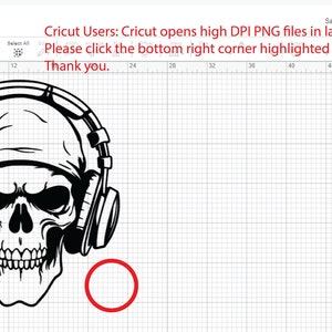 Skeleton DJ SVG, Skull Disc Jockey PNG, Cricut Silhouette Cameo ...