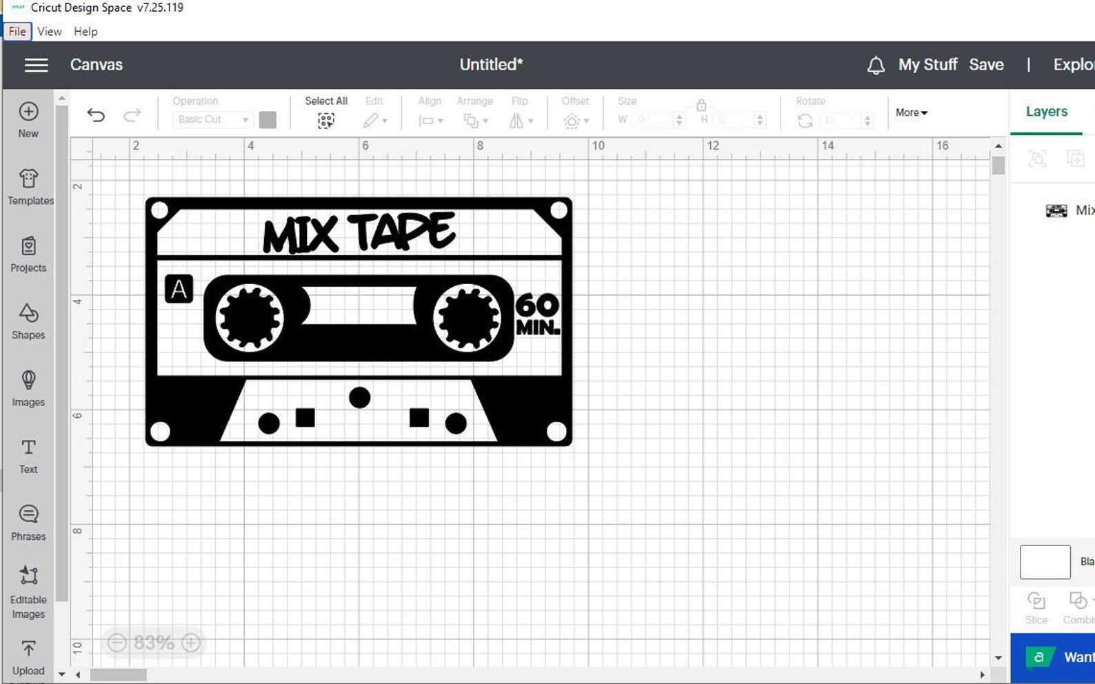 Cassette Tape SVG Cassette Svg Retro Tape Svg Music Svg - Etsy