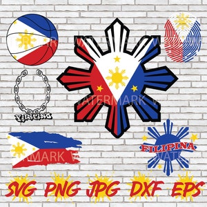 Filipino Flag SVG, Filipino Art, Filipino Bundle, Philippines Svg ...