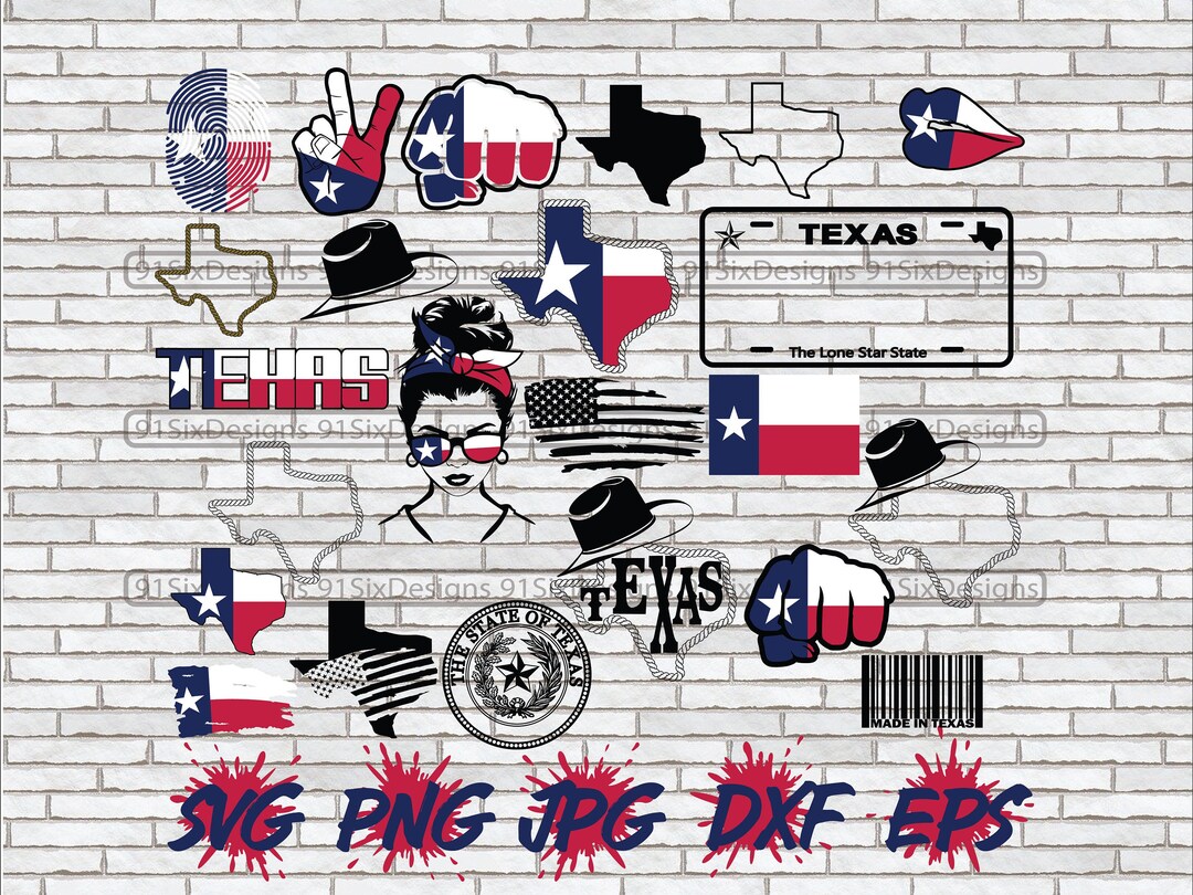 Texas SVG Bundle, Texas Digital Download, Texas Cut Files, Gift for ...