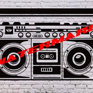 Boombox Svg, Cassette Tape Svg, Boom Box Svg, Cassette Svg, Mix Tape ...