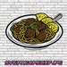 Filipino Food SVG, Lumpia Clipart, Adobo, Pancit, Rice, Halo Halo, Ube ...