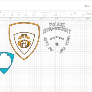 NYC Police Svg, New York PD, NYPD Png, Badge, Digital Download Clipart ...