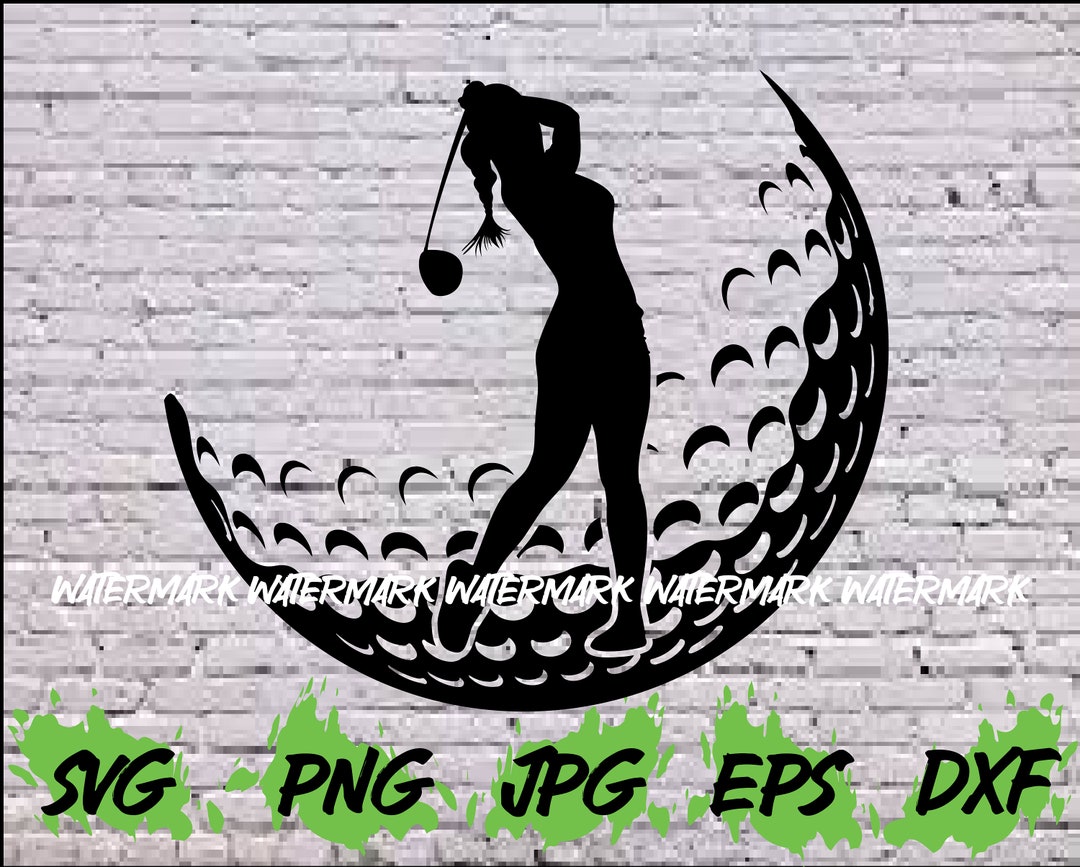 Women’s Golf Png, Golfer Svg, Sublimation, Jpg, Dxf, Eps - Etsy