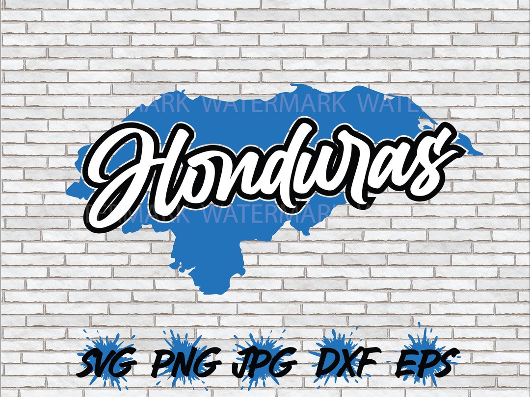 Honduras Map SVG, Honduras PNG, Honduras Shirt Design, Patriotic Flag ...