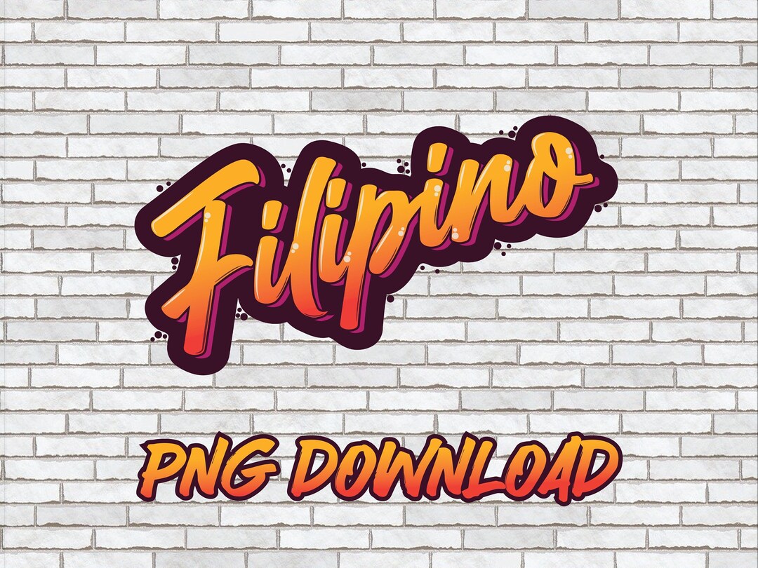 Filipino Sublimation PNG, Philippines PNG, Digital Download PNG, Pinay ...