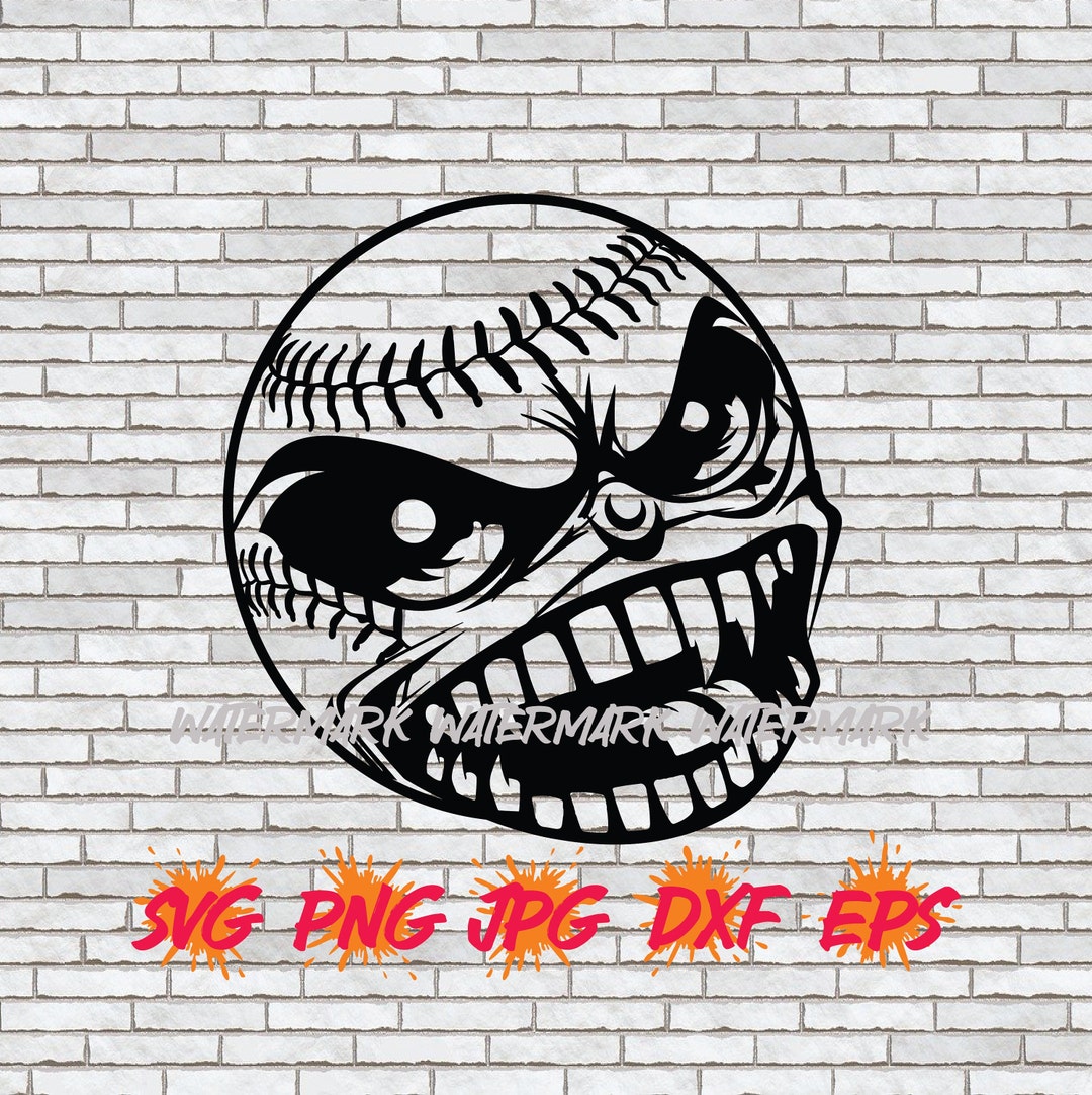 Funny Baseball SVG, Baseball Vector Image File Download Cricut ...