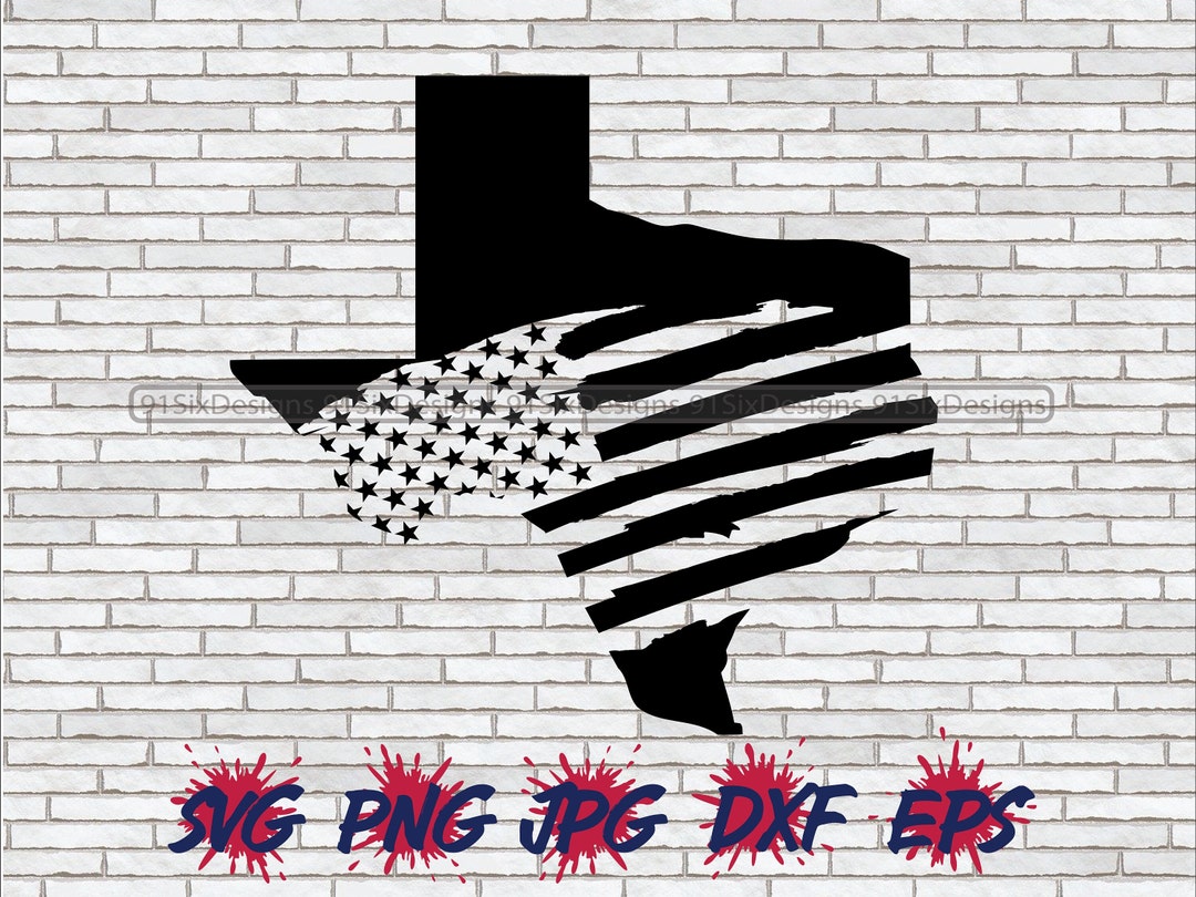 Texas Map USA Flag SVG, American Flag Texans PNG Country Patriotic ...