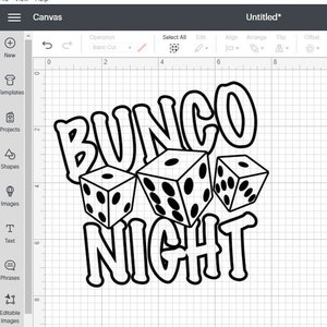 Bunco SVG, Buncoprintables , Bunco Gifts, Game Night SVG, Ladies Night ...