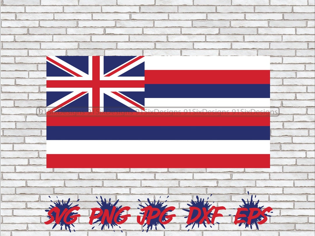 Hawaii Flag SVG, Hawaiian PNG Aloha Map Country Outline Image Design ...