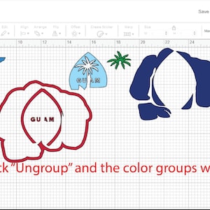 Guam Svg, Guam Flag Vector, Shaka Hand, Guam Crest Png, Cut File ...