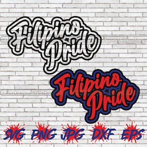 Filipino Pride SVG, Filipino Flag SVG, Filipino Art Graffiti ...