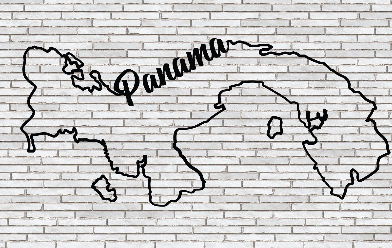 Panama Map Outline SVG, Panama Flag Art, Panama Shirt Design, Outline ...