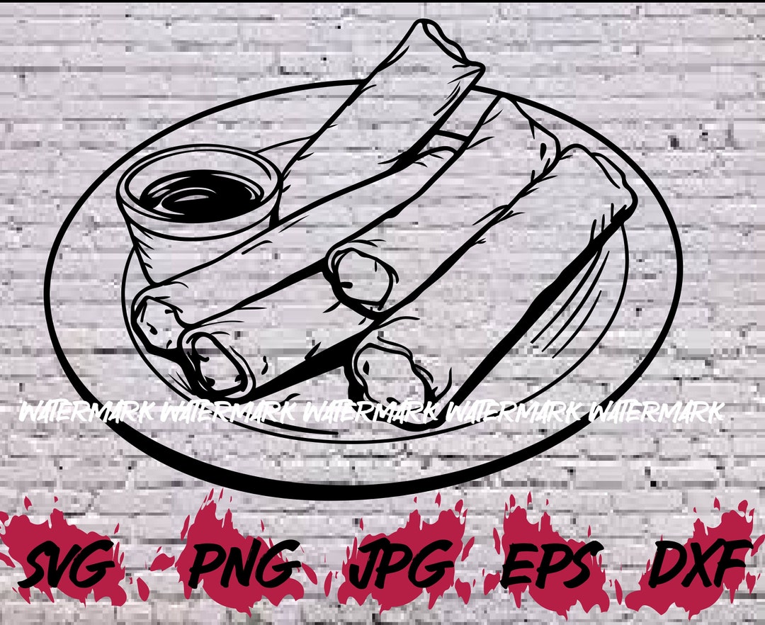 Lumpia SVG Filipino Lumpia Philippines Pinoy Pinay Vector - Etsy Canada