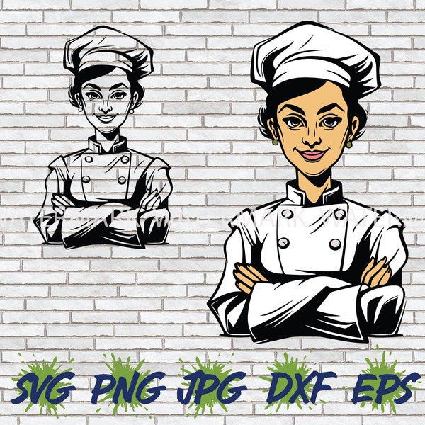 Chef Svg - Etsy