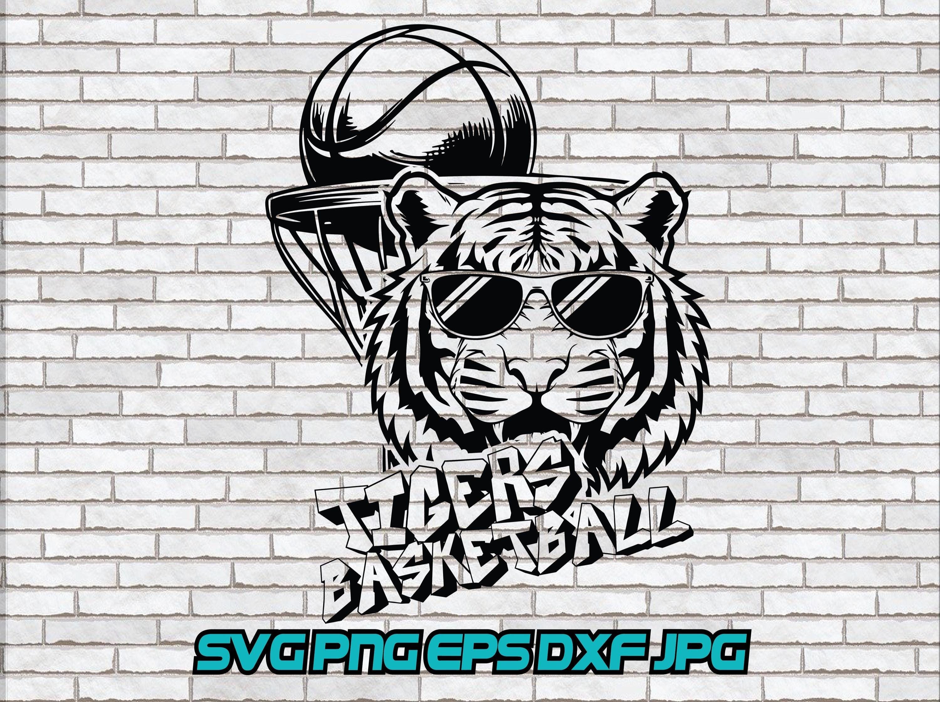 Tigers Basketball, Tigers Png, Tiger Svg, School Mascot, High Middle ...