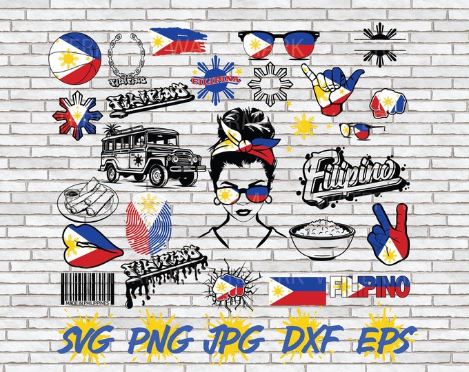 Filipino Sun Svg, Philippines Sun Svg, Filipino Flag Svg, Philippines ...