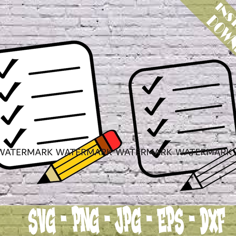 To Do List Svg - Etsy