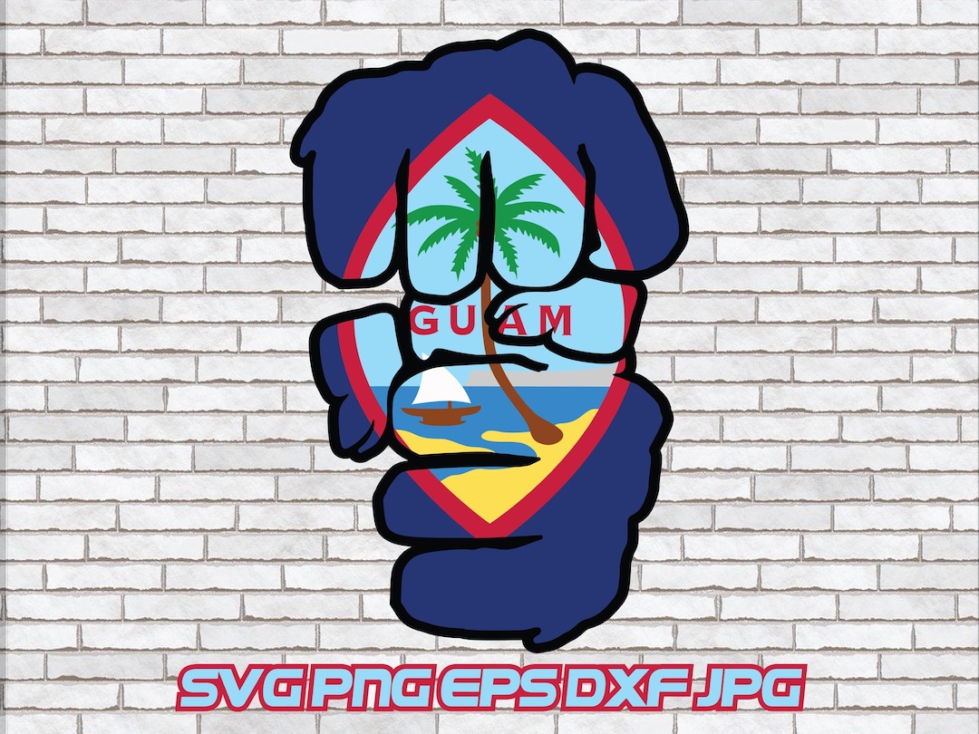 Guam Svg, Guam Latte Rock Hand Symbol, Chamorro Strength, Tasa, Haligi ...
