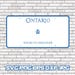 Ontario License Plate Svg, Canada Png, License Plate Frame Template ...