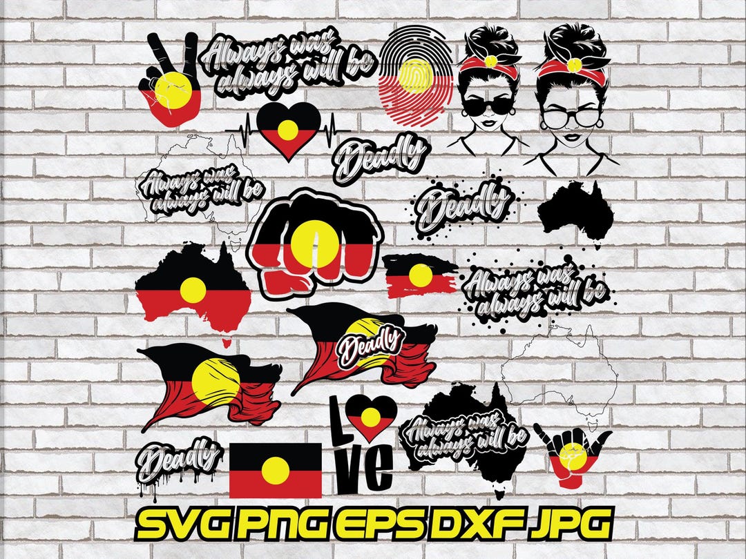 Aboriginal Svg, Australia Png, Indigenous, Digital Download, Australian ...