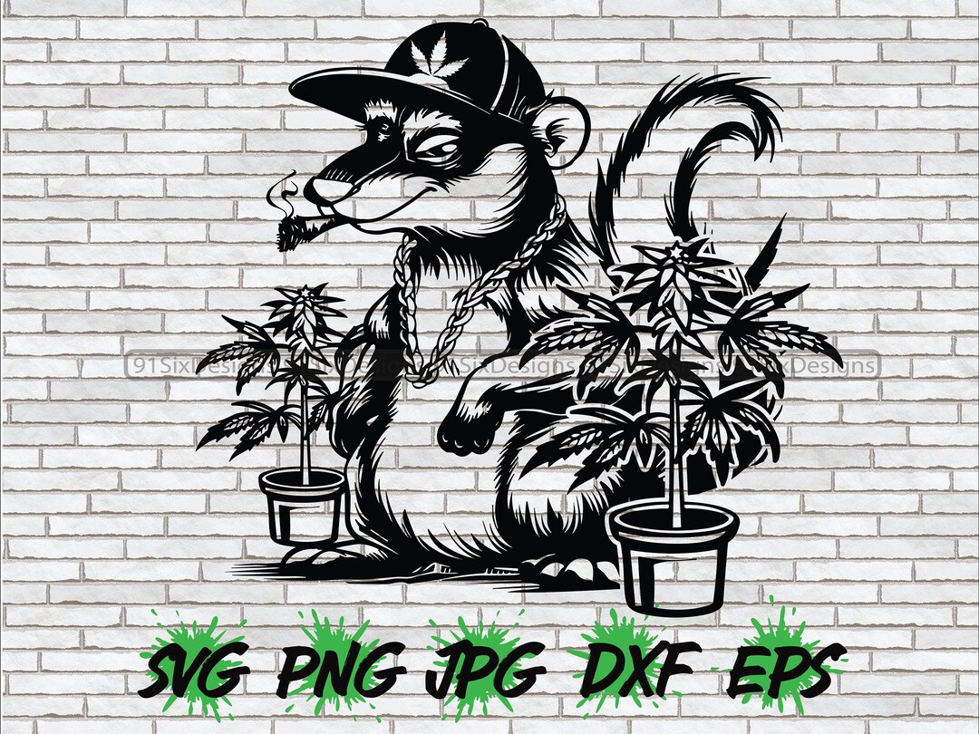 420 PNG, Weed SVG, Smoking Png, 420 Svg, Skunk Vector, Smoker T-shirt ...