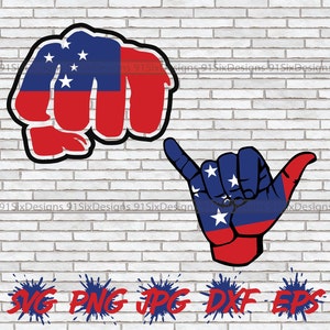 Samoa SVG Bundle, Samoa PNG Download Files, Cut Wall Art Images Map ...