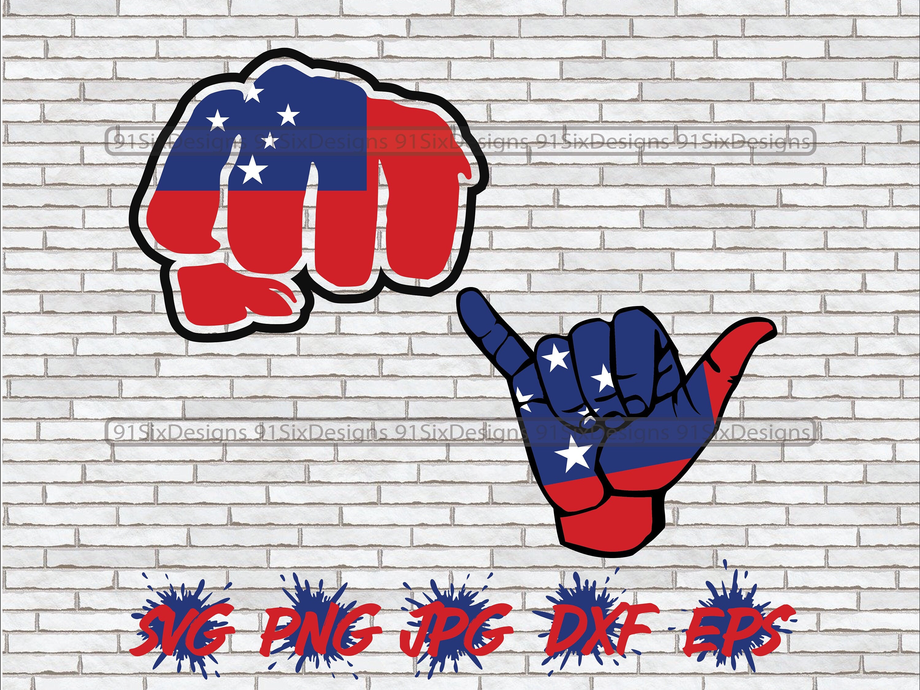 Samoa SVG Bundle, Samoa PNG Download Files, Cut Wall Art Images Map ...