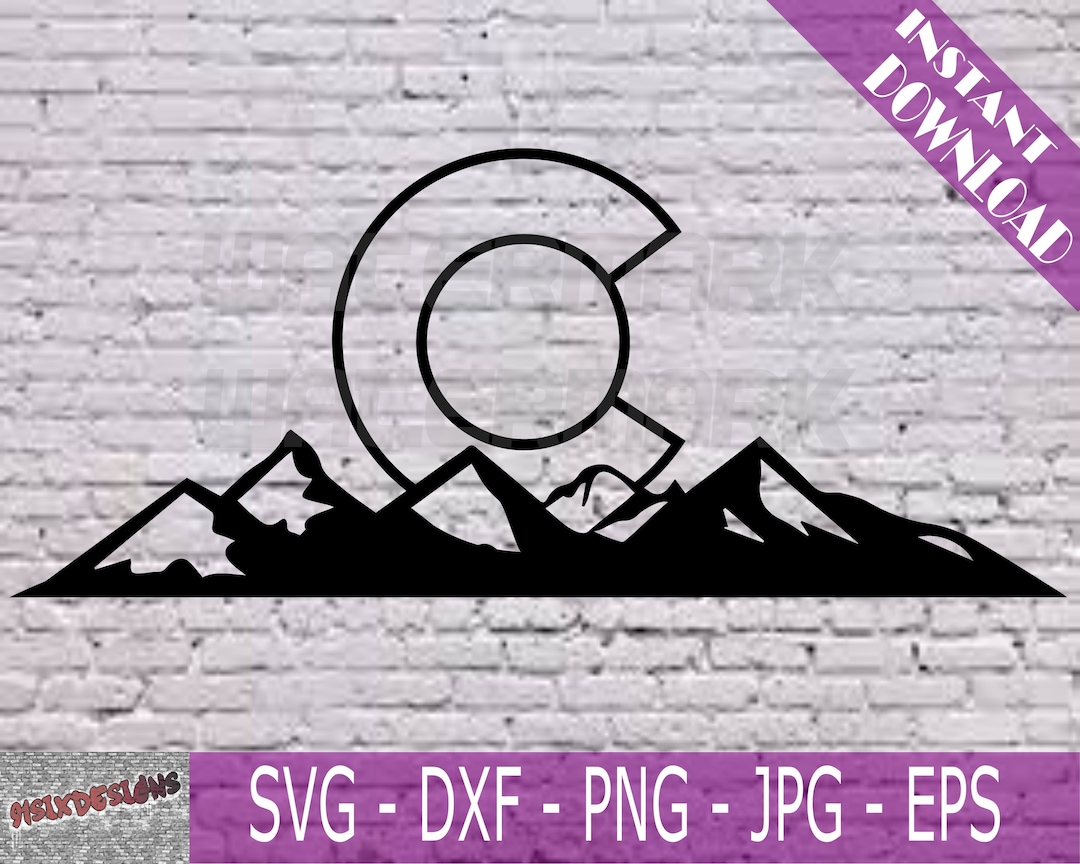 Colorado SVG, Colorado Png, Colorado Art Svg Cut File, Colorado Decor ...